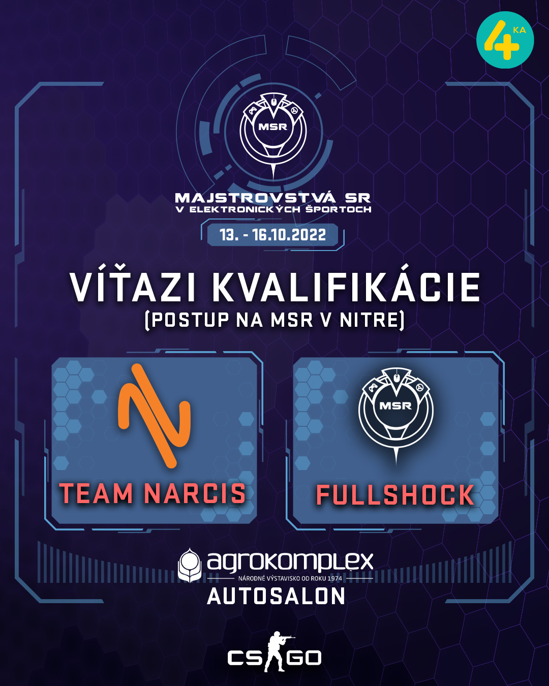 MSR 22 - Finálová 8 je známa - spoznali sme víťazov CS:GO kvalifikácie!