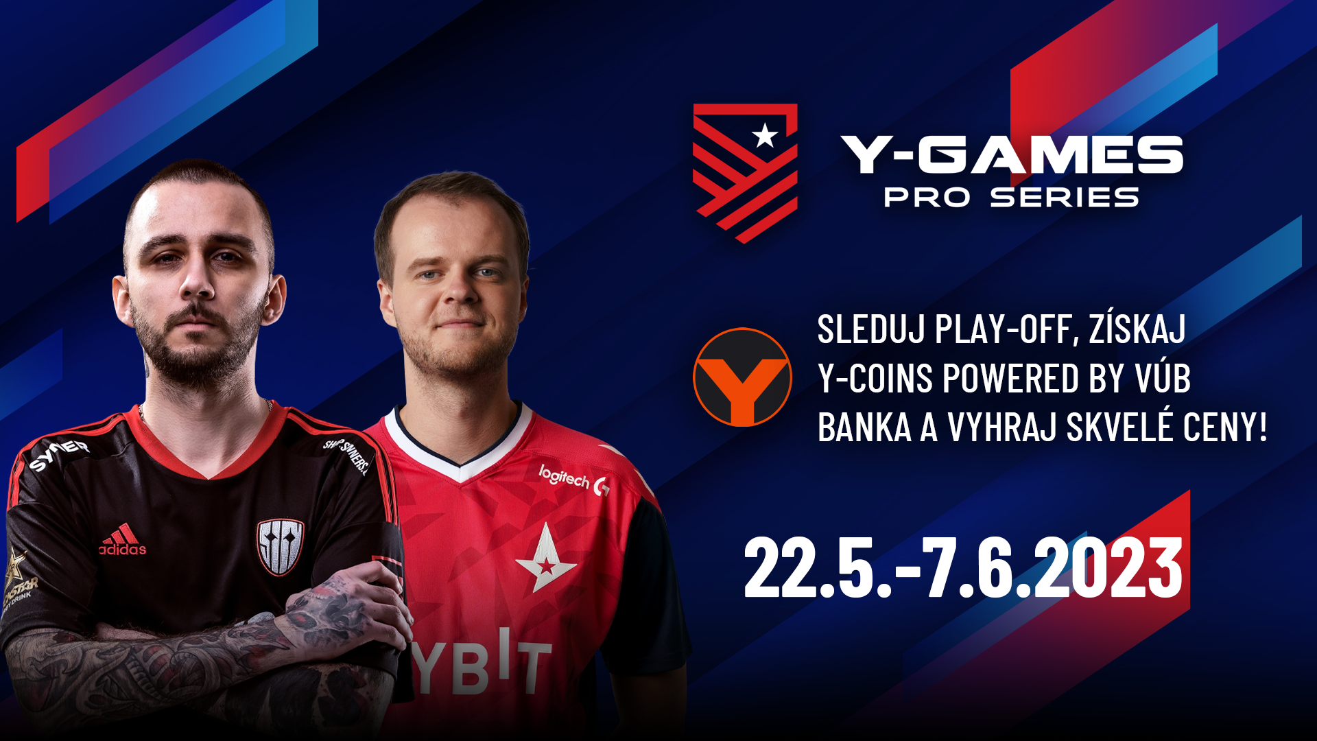 Zbieraj Y-Coins počas sledovania YGames PRO Series a získaj skvelé ceny!